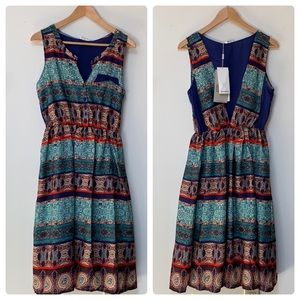 ASOS | Dresses | Lavand Spanish Batik Print Full Skirt Sundress | Poshmark
